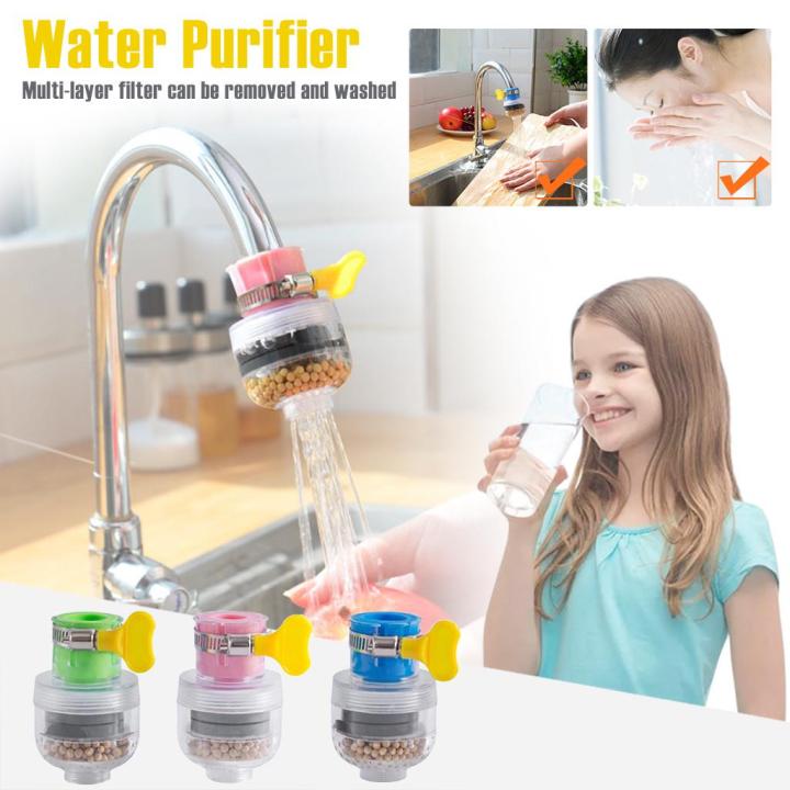 Faucet Filter Universal Interface 6 Layers Fine Filtering PP Reduce ...