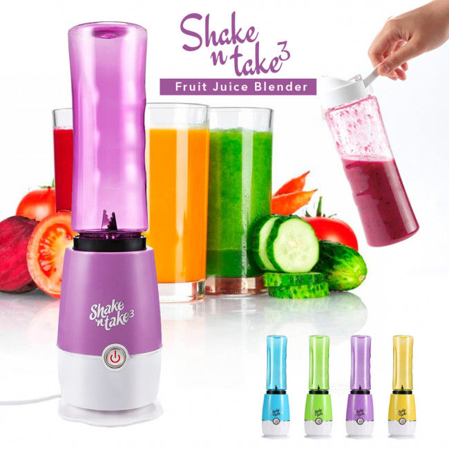 Blender Shake and Take 3 Blender with 2 Portable Sport Bottles Keimav ...