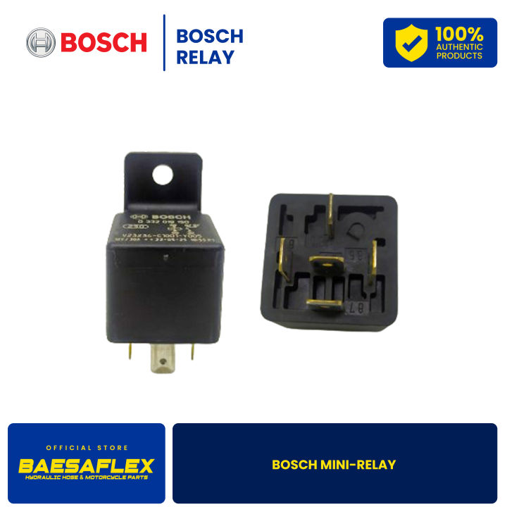 BOSCH MINI RELAY 12VOLTS 30AMPHERES | Lazada PH