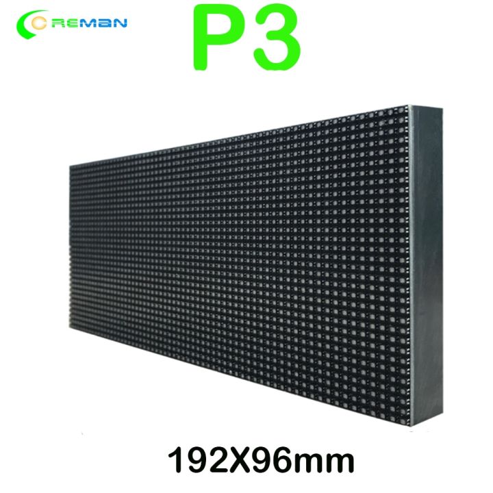 COD Free Cas♘】 GladysPeacock Shop Led Matrix P3 Rgb Pixel Panel Hd Video Display 64x32 Led ...