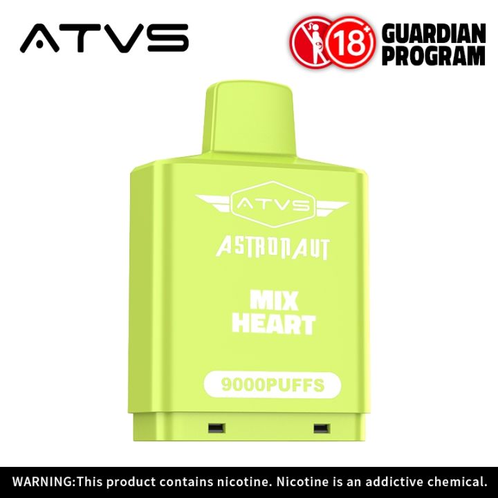 （COD/LEGIT）ATVS 9000 puffs 3% NIC 500mAh 10ML Liquid Capacity ...