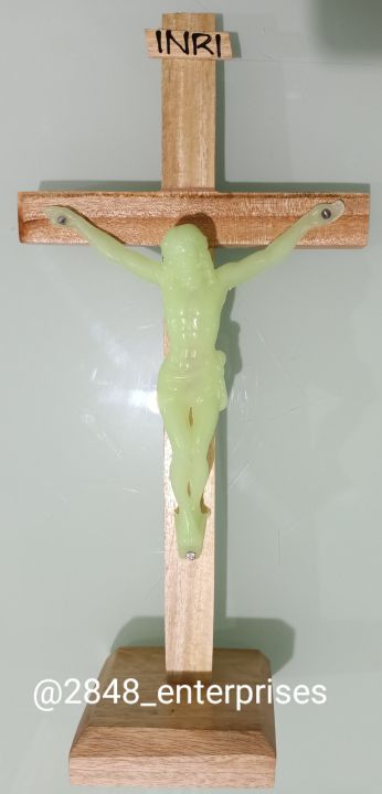 Luminous Crucifix with/Stand 12 Inches | Lazada PH