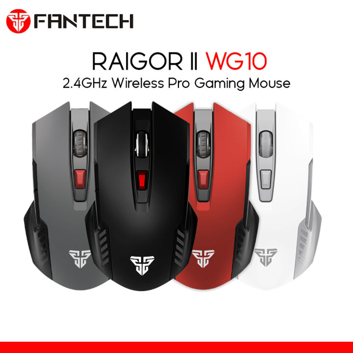 Fantech Gaming Mouse Raigor II WG10 Wireless 2.4GHz Pro Gaming Mouse ...