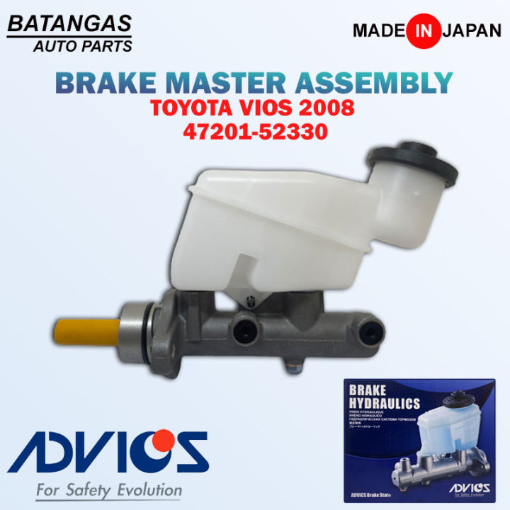 ADVICS BRAKE MASTER ASSEMBLY Toyota Vios 1.3 2NZ 2007-2013 47201-52330 ...