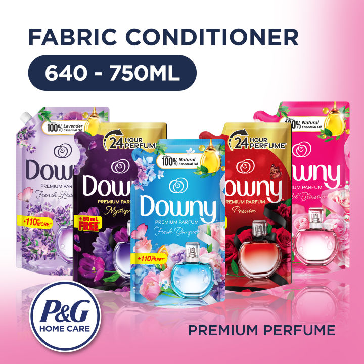 Downy Perfume Fabric Conditioner Passion Mystique Blissful Blossom ...