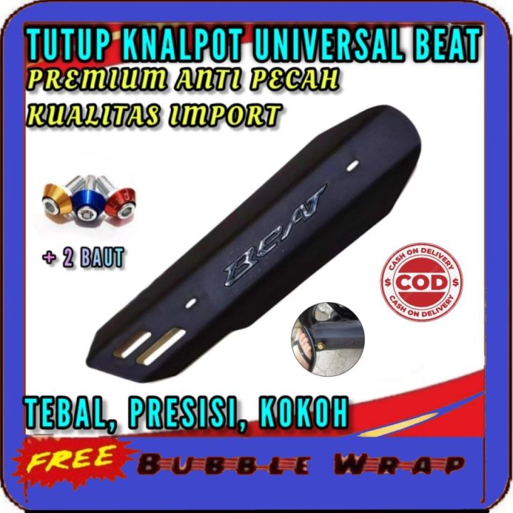 Cover Knalpot Honda Beat Fi esp beat street genio PREMIUM ANTI PECAH ...