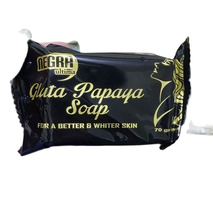 Gluta Negra Papaya Soap: Infused with Powerful Ingredients for a ...