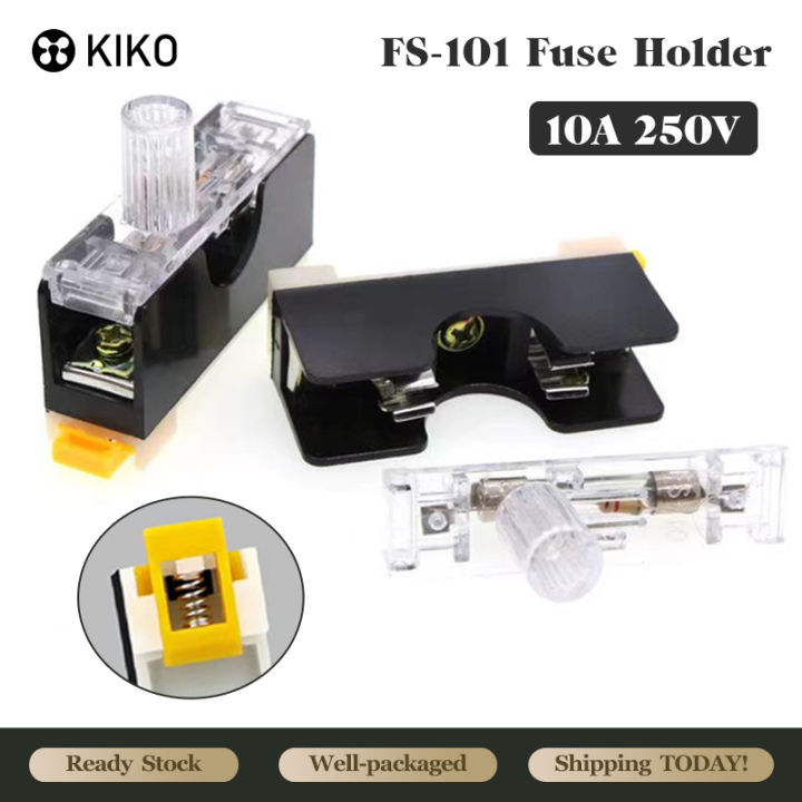 Fast Delivery 1PCS Fuse Holder FS-101/103 10A 250V Single/Triple Pole ...