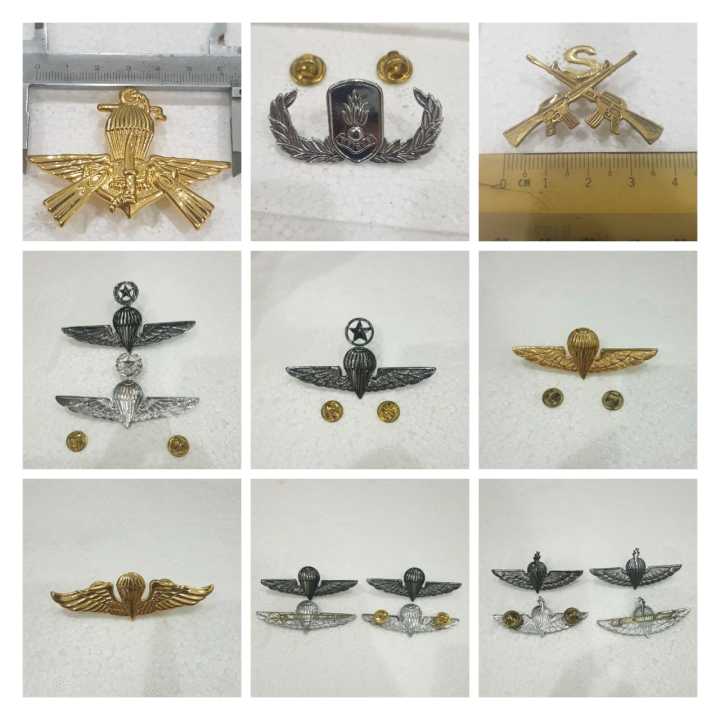 Badge Logo Wing Para Besi | Lazada