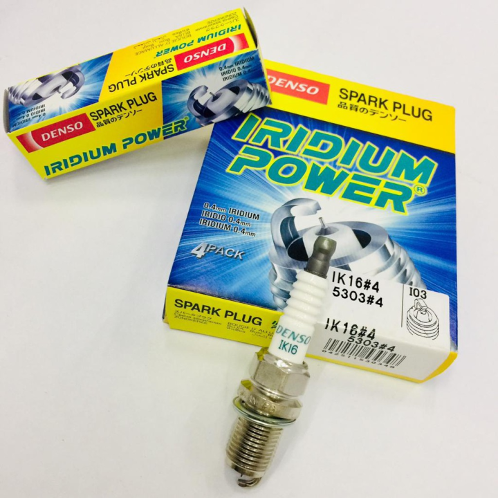 Denso Iridium Power IK16 5303 spark plug Proton Wira Satria Putra Toyota Vios Perodua Kelisa ...