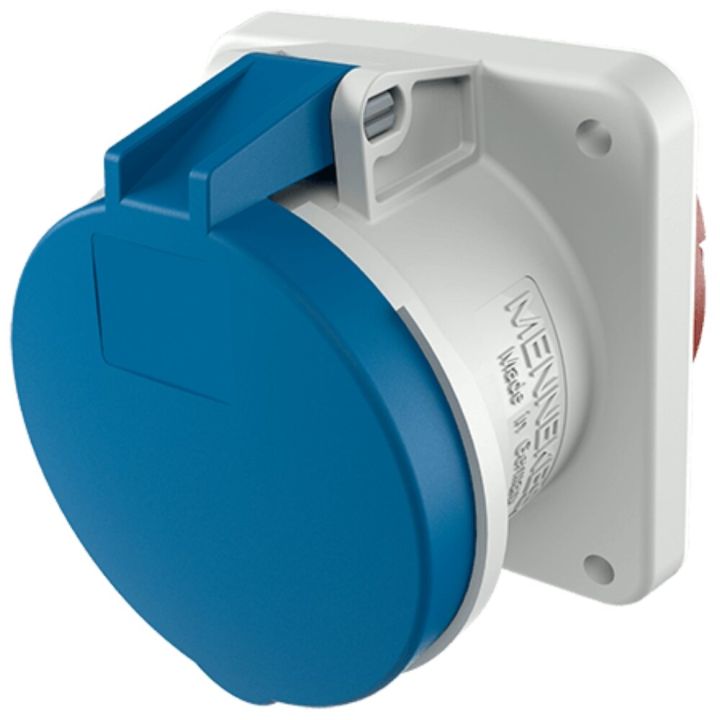 MENNEKES 1261A ปลั๊กตัวเมียฝังตรง 2P+E) 63A 230V IP44 | Lazada.co.th