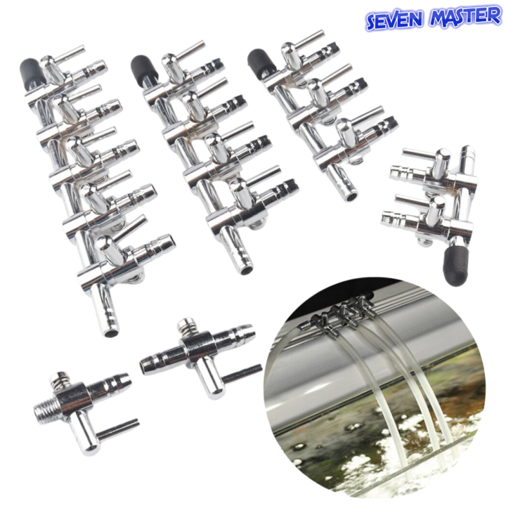 Seven Master Oxygen Tube Distributor Switch Valve 1 2 3 4 5 Way Outlet ...