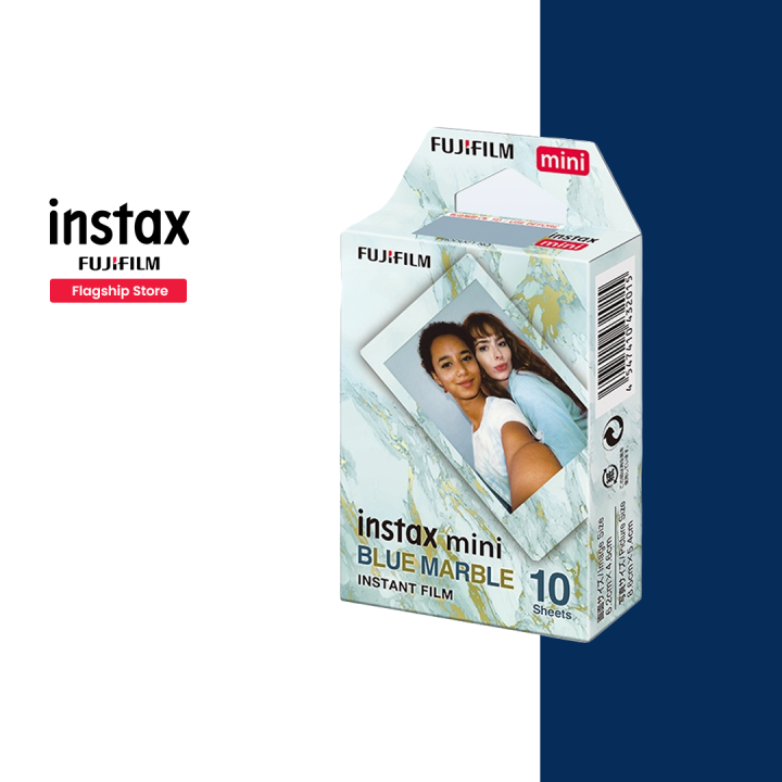 instax mini Blue Marble Instant Film (10 sheets) | Lazada PH