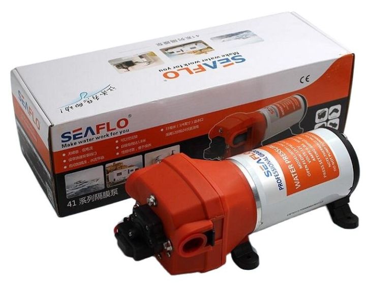 Sieme SEAFLO 41 Series 12V SFDP1-033-035-41 Diaphragm Pump 60PSI ...