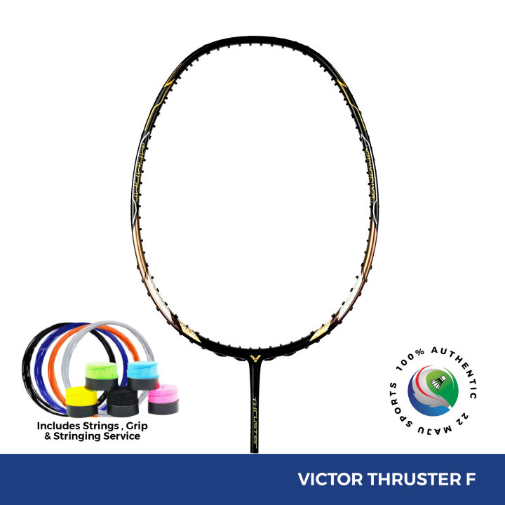 VICTOR THRUSTER K F ENCHANCED EDITION ( FOC STRING + GRIP ) | Lazada