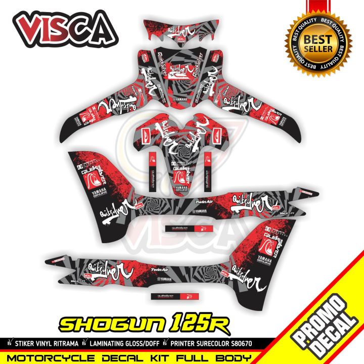Decal Shogun 125 R Full Body Stiker Shogun 125 R Full Body Striping ...