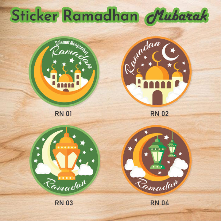 Sticker Ramdhan Kareem Label Stiker Selamat Berpuasa | Lazada