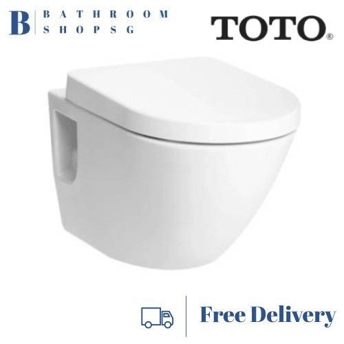 TOTO Wall Hung Toilet Bowl C762GE | Lazada Singapore