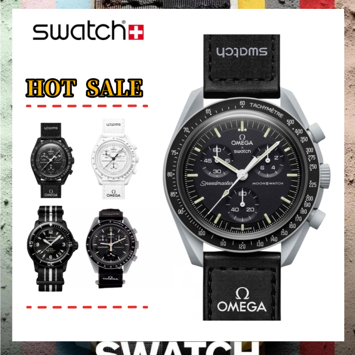 [5 year warranty] Swatch joint watch Limited edition planet series ...