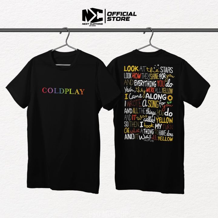 COLDPLAY SHIRT - BAND SHIRT - FOR MEN AND WOMEN SHIRT | Lazada PH