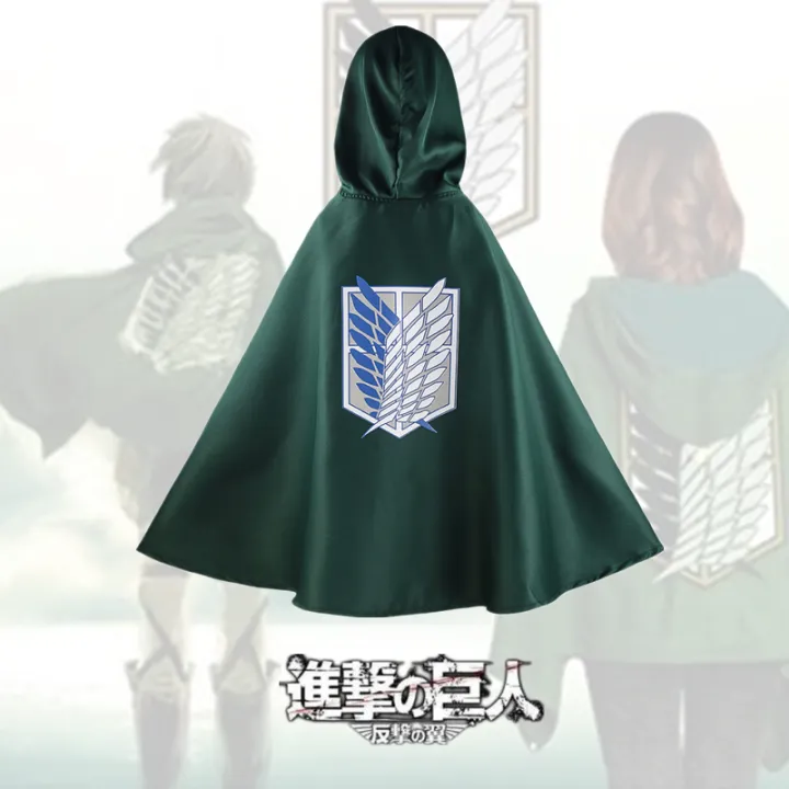 Attack on Titan Cloak, Halloween Cosplay Costume, Freedom Legion Wings ...