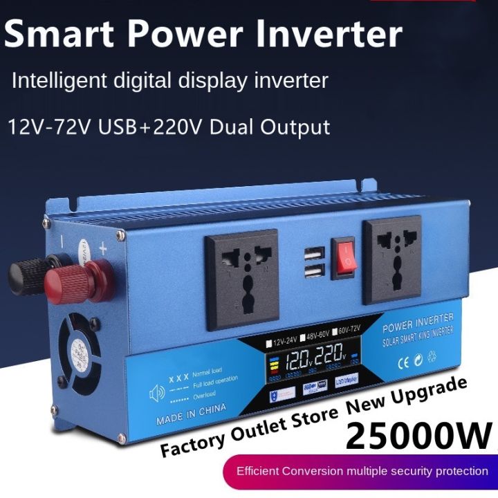 ⚡️Fast Delivery ️25000W Pure Sine Wave Inverter Solar Inverter Car ...