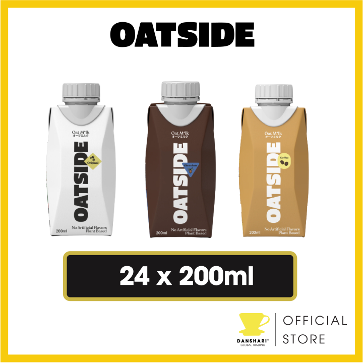 OATSIDE Oat Milk Pocket Packs (24 x 200ml) - Expiry Date In Description ...