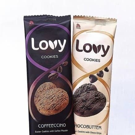 Lovy cookies biskuit choco butter / coffecino 30 gram | Lazada Indonesia