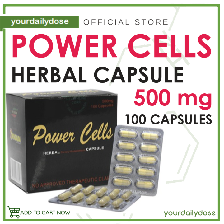 ORIGINAL Powercells Herbal Dietary Supplement Capsule 1BOX | Lazada PH