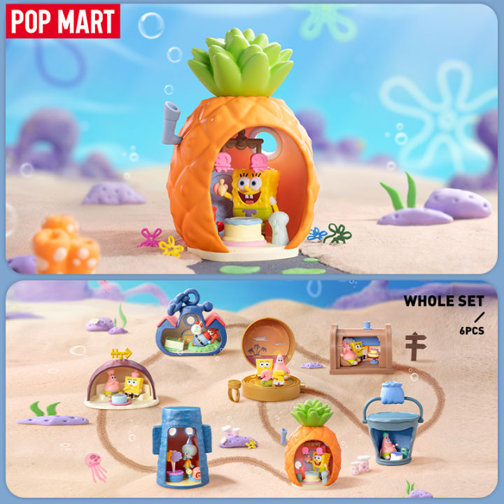 POP MART SpongeBob SquarePants Carnival Anniversary Series Scene Sets ...