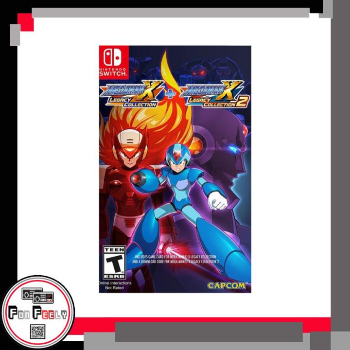Mega Man X Legacy Collection 1 + 2 : Nintendo Switch (NSW) #ตลับเกมส์ ...