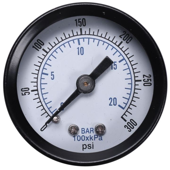 -40 1/8 Inch Mini Pressure Gauge For Air Oil Liquid Water 0-20Bar / 0 ...