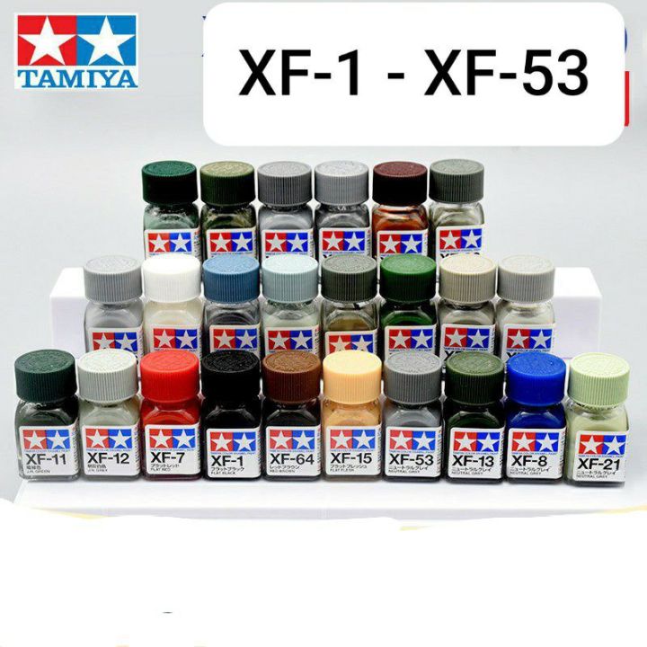 TAMIYA ENAMEL PAINT XF1~XF71 #珐琅漆 | Lazada