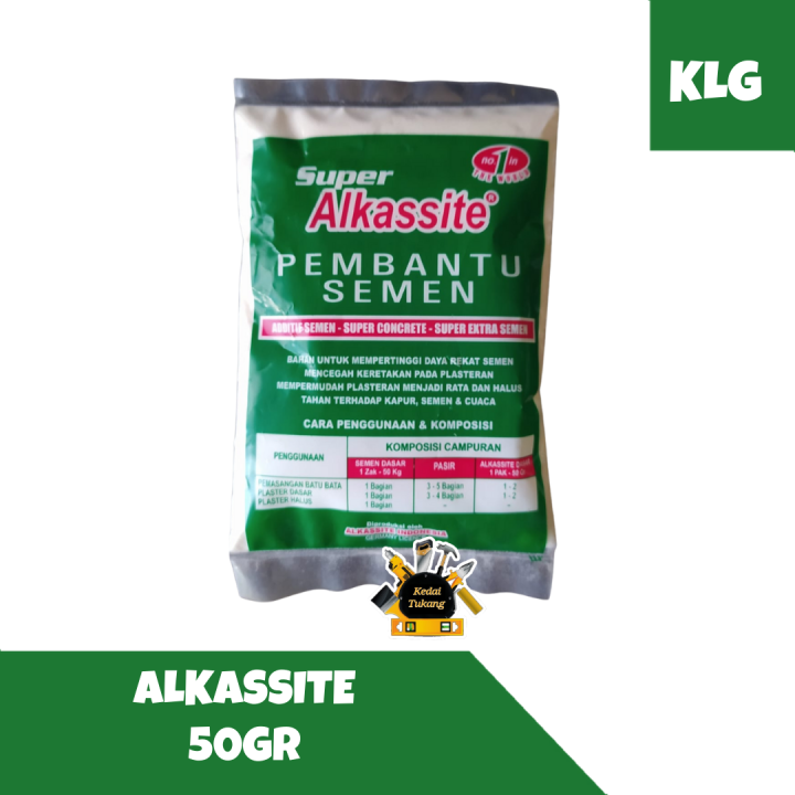 KEDAI TUKANG - ALKASIT Alkassite Alcasit Pembantu Campuran Semen ...