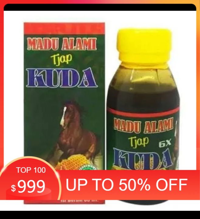 C0D|Maa du Murni Alami Cap Kuda | Super Tonik 6X | Madu Tonik Tonik Cap ...