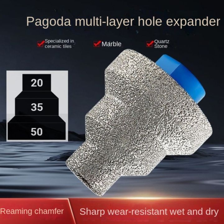 ILOIQD Straight Flute Step Drill Bit Efficient Cutting Hole Cutter ...