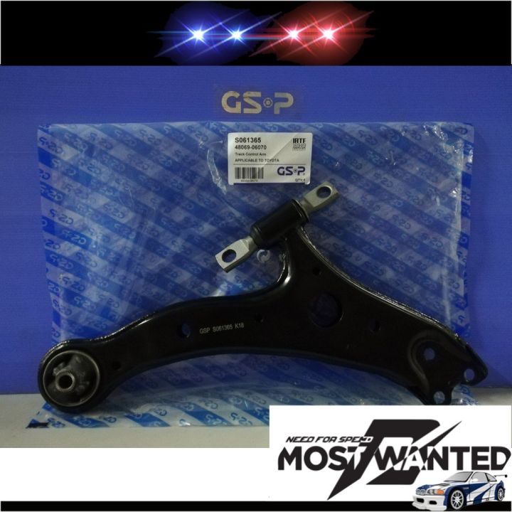 GSP TOYOTA CAMRY ACV30/40/50 ACR30 FRONT LOWER ARM | Lazada