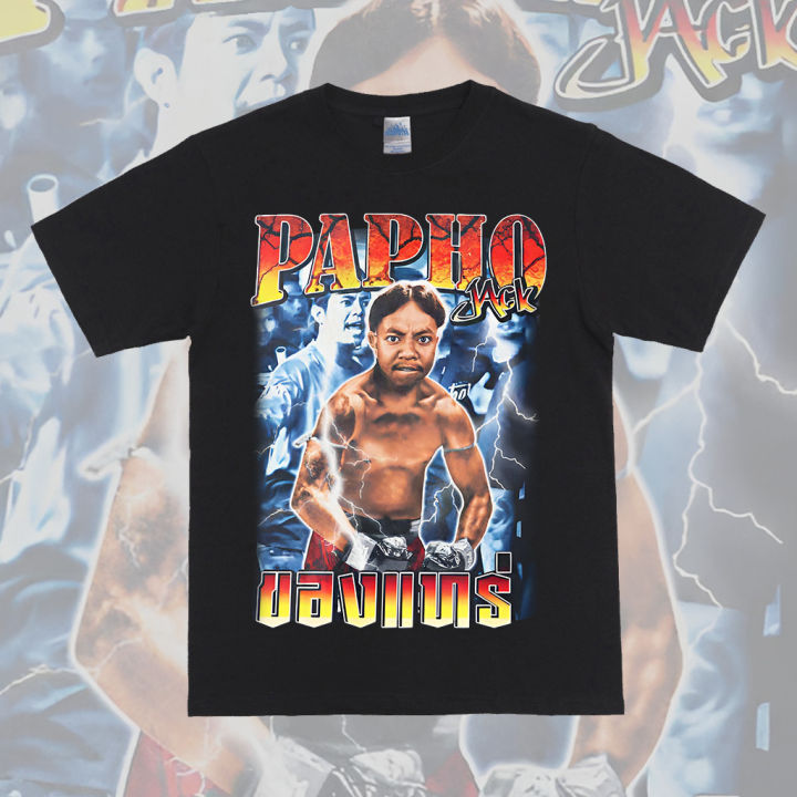 เสื้อยืด เสื้อยืด ผ้าฝ้าย พิมพ์ลาย Jack PAPHO สไตล์ใหม่ | Lazada.co.th