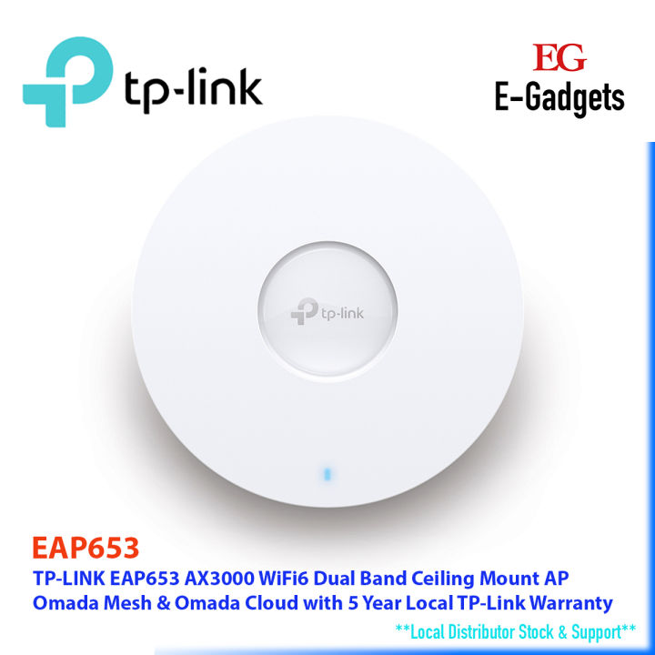 TP-Link EAP653 AX3000 WiFi-6 Dual Band Ceiling Mount Wireless Access ...