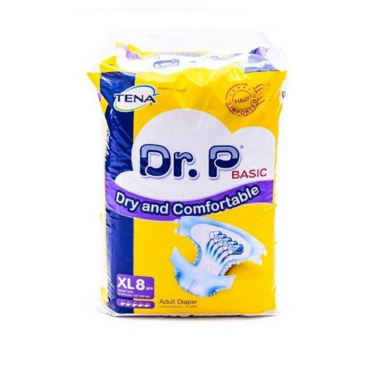 Tena Dr P ( XL ) Adult diaper / diapers 1 bag x 8 pcs per bag | Lazada