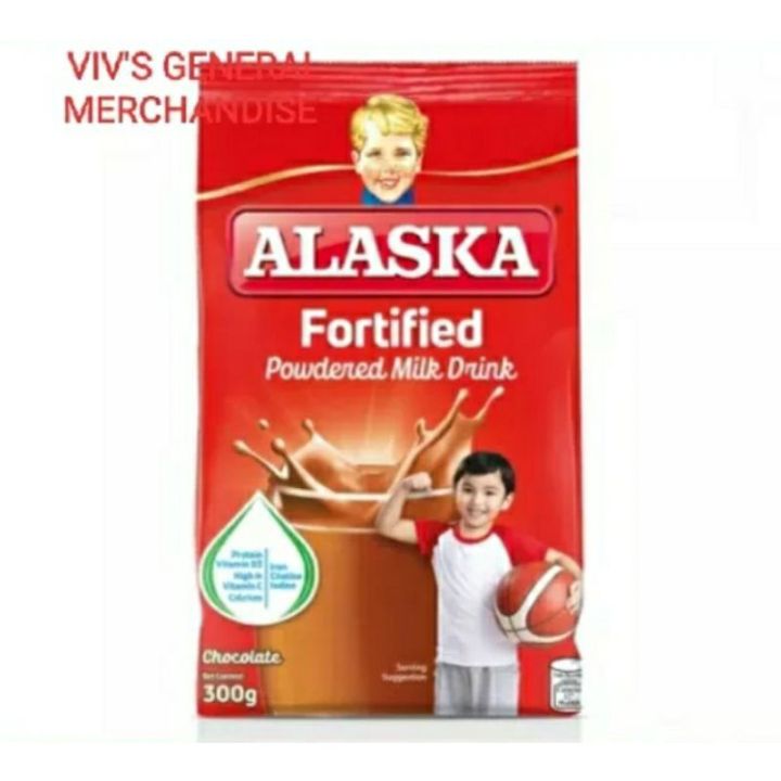 726 Alaska Fortified Powdered Milk Drink Choco ( 300g ) | Lazada PH