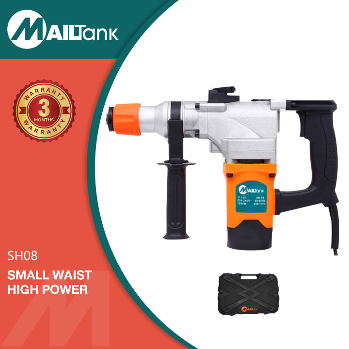 MAILTANK (SH-08) SDS plus Rotary Hammer with Light Chiseling capability ...