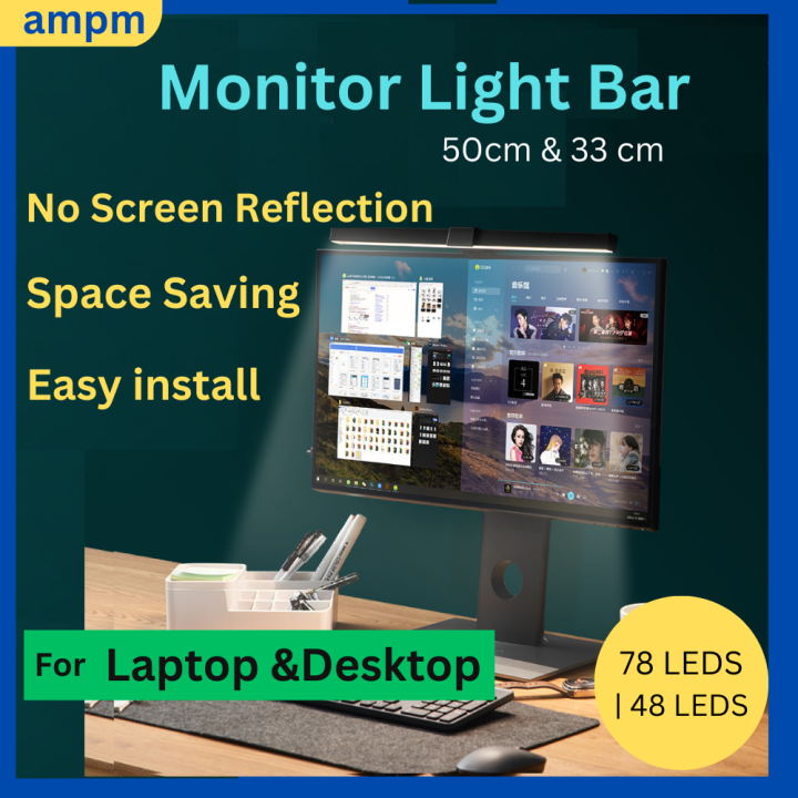 Screenbar Light Desk Lamp Monitor Light Computer Laptop Screen Bar ...