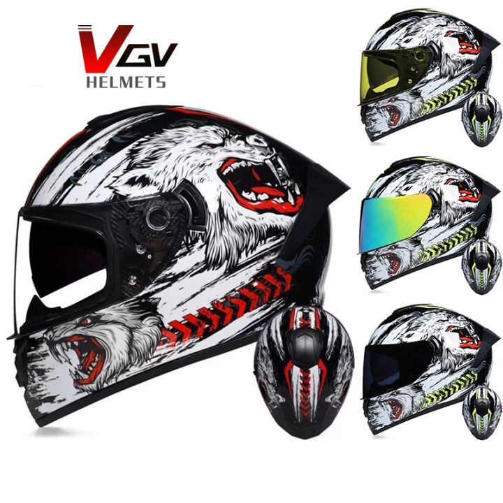 ICC 【In stock】 Helmet Full Face Motorcycle helmet | Lazada PH