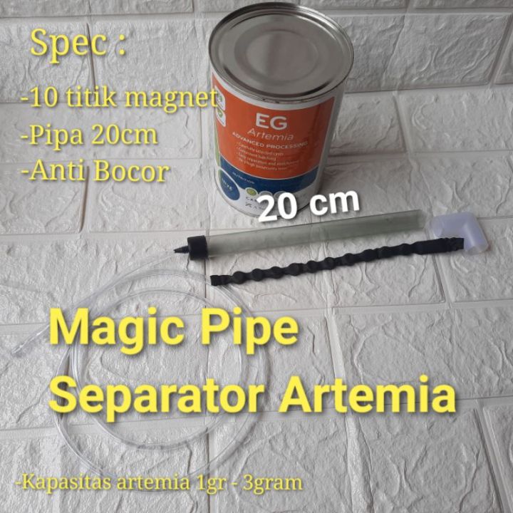 Magic Pipe Separator Magnet Artemia Sep Art EG Artemia tanpa serok ...