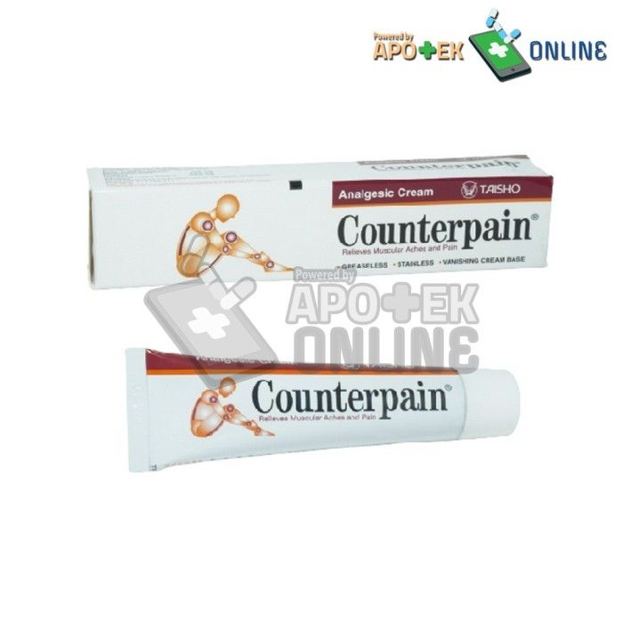 COUNTERPAIN 1 TUBE ISI 15 GR | Lazada Indonesia