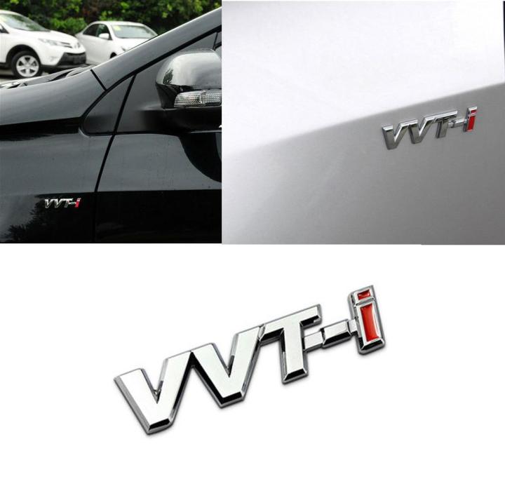 1 Cái Auto Cá Nhân Sửa Đổi ABS 3D Car Sticker Biểu Tượng Cho VVT-I Logo ...