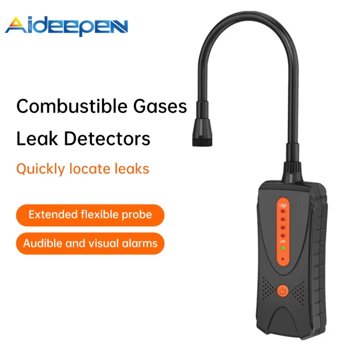 Aideepen Gas Detection Combustible Natural Gas Leak Detector Sound ...