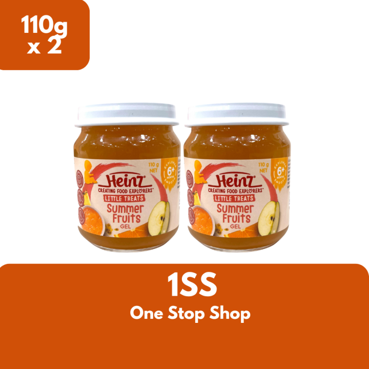 Heinz Little Treats Summer Fruits Gel 110g x 2 | Lazada PH