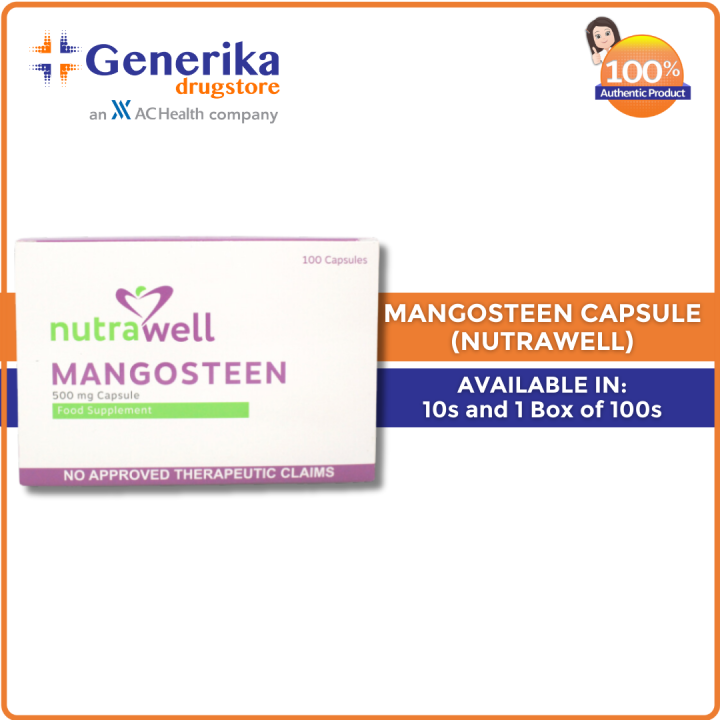 Nutrawell Mangosteen Capsule 500mg | Lazada PH